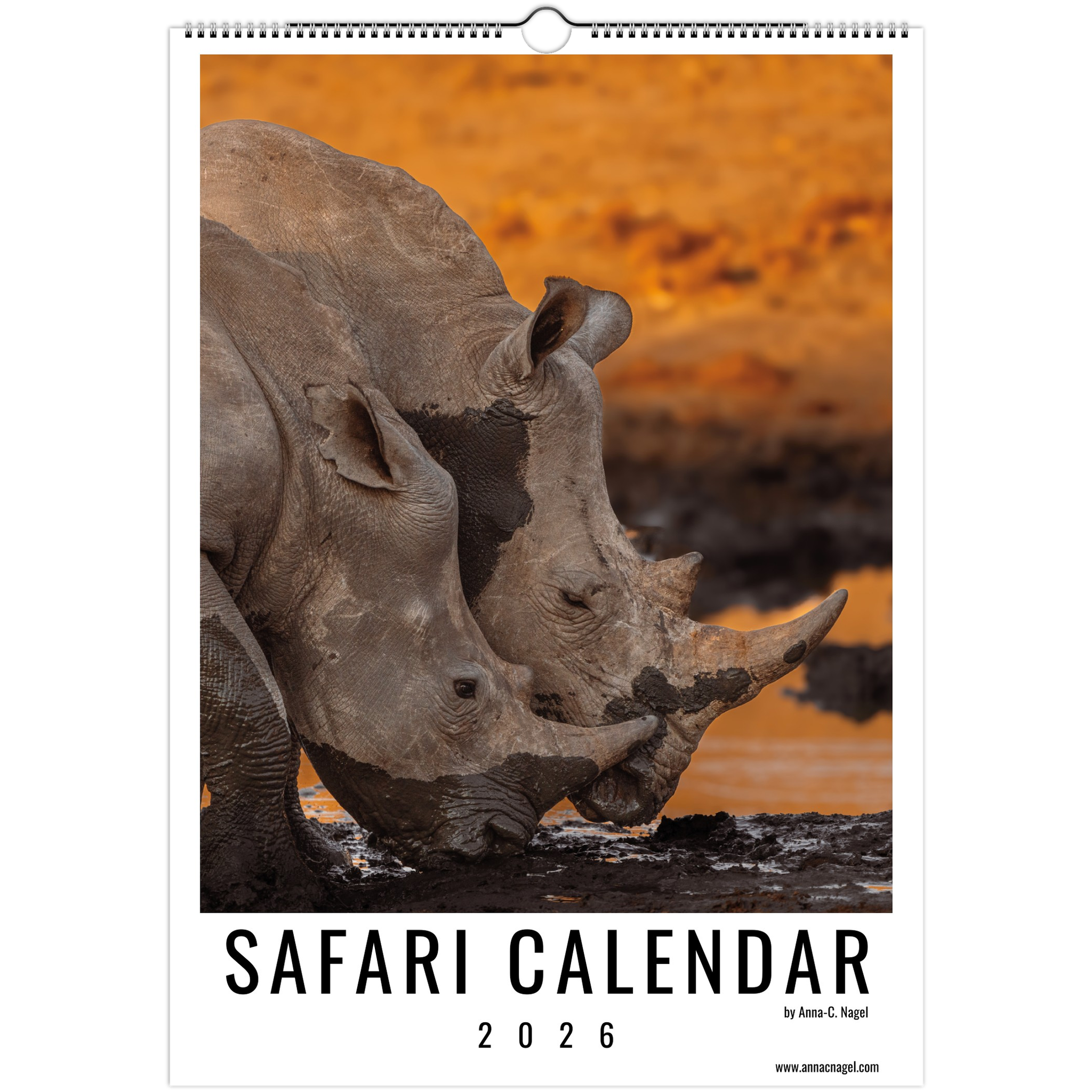 Safari Calendar 2026 (A3) – Anna-C. Nagel Photography